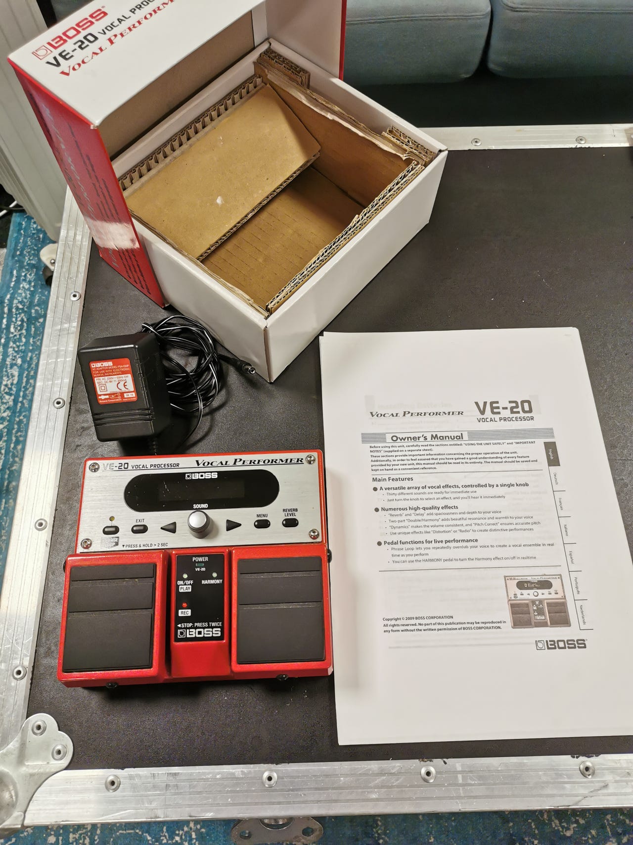 BOSS VE-20 vocal processor | DBA