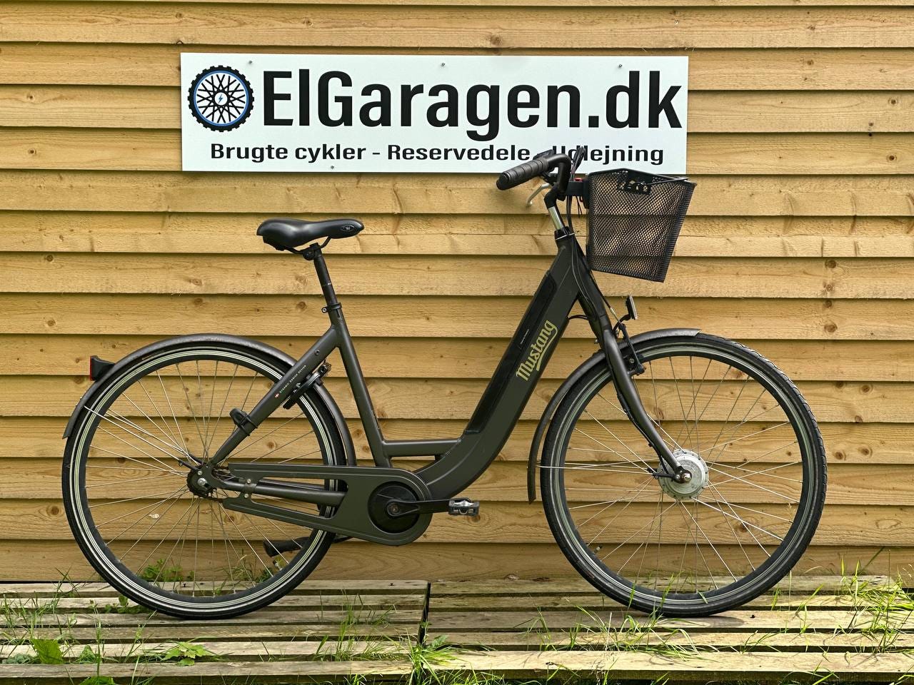Mustang Dame Elcykel 51 cm – Singlespeed med Forhjulsmotor | DBA