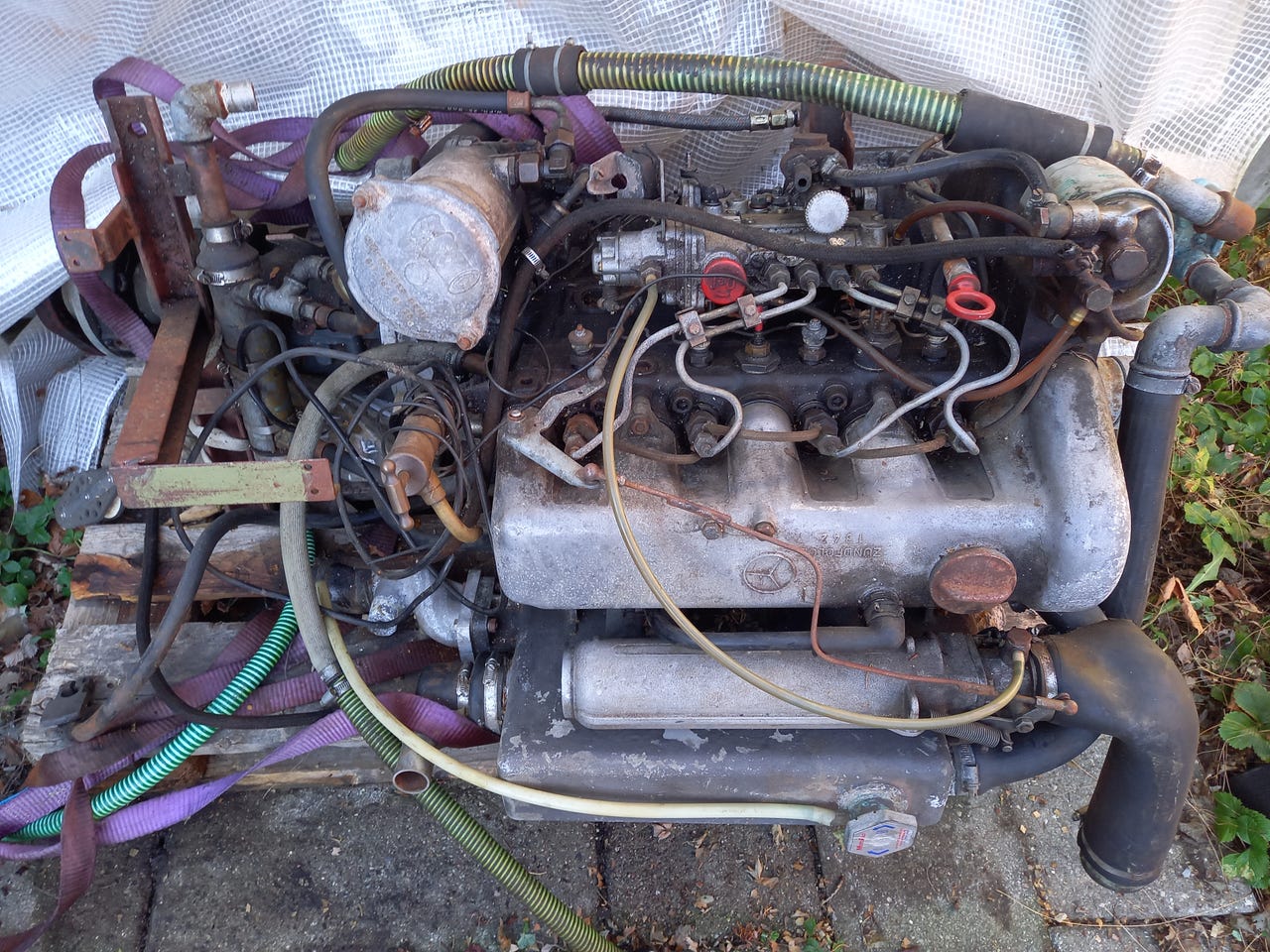 Mercedes Benz 200 D, type OM601 D20 / 601.912 reservedele | DBA