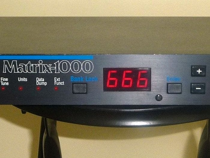 Oberheim - MATRIX 1000 - - Musikinstrumenter - Förenta staterna - 1988 ...