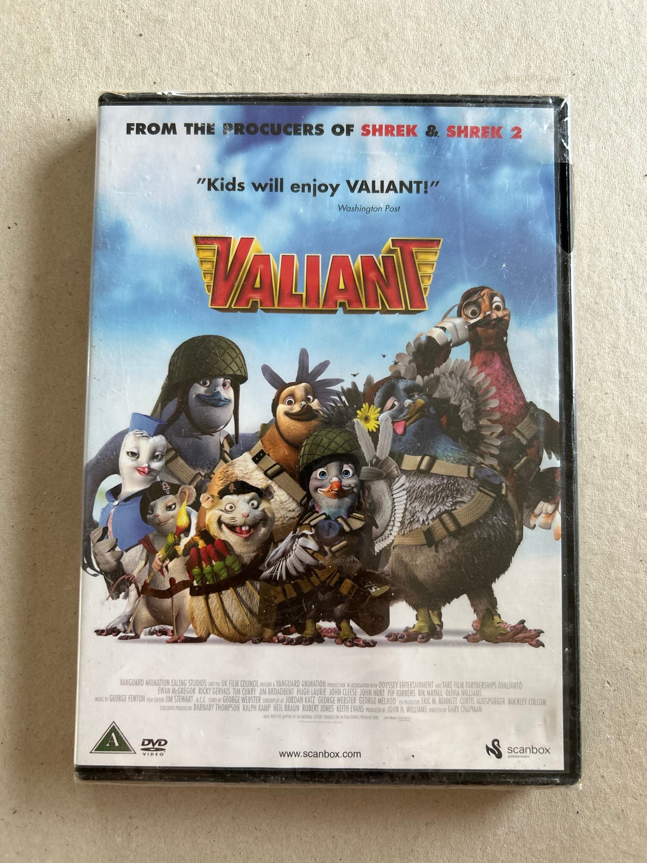 Valiant DVD Animeret Film (i folie) | DBA