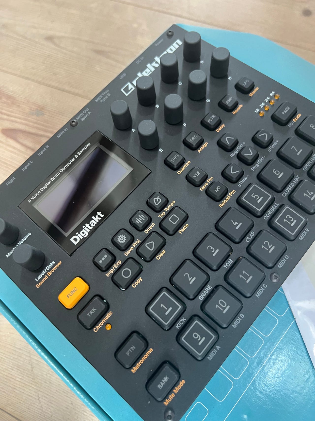 Elektron Digitakt Trommemaskine og sampler | DBA