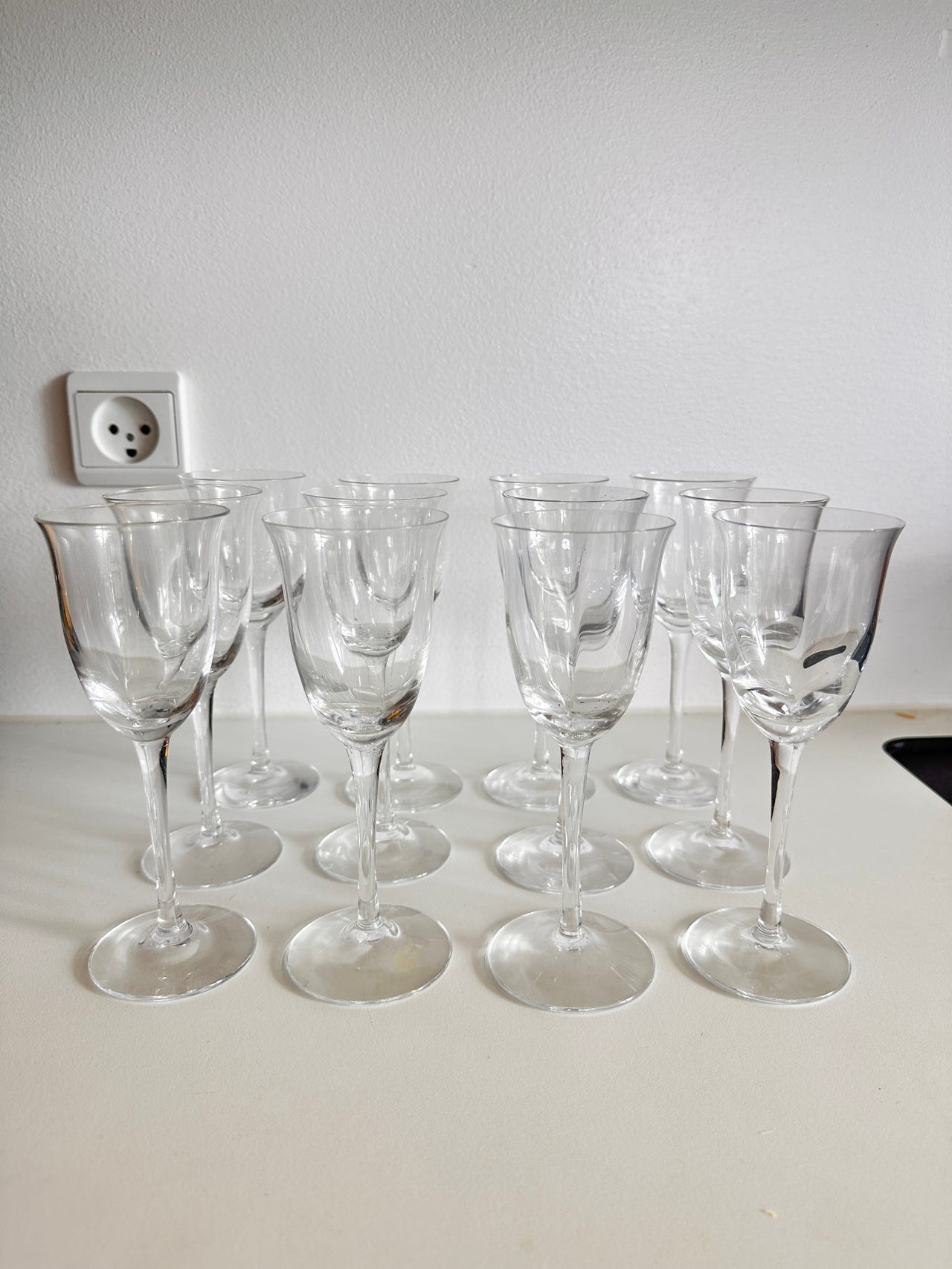 12 x Eclair Hedvin / Portvin / Sherry Glas fra Holmegaard / Royal ...