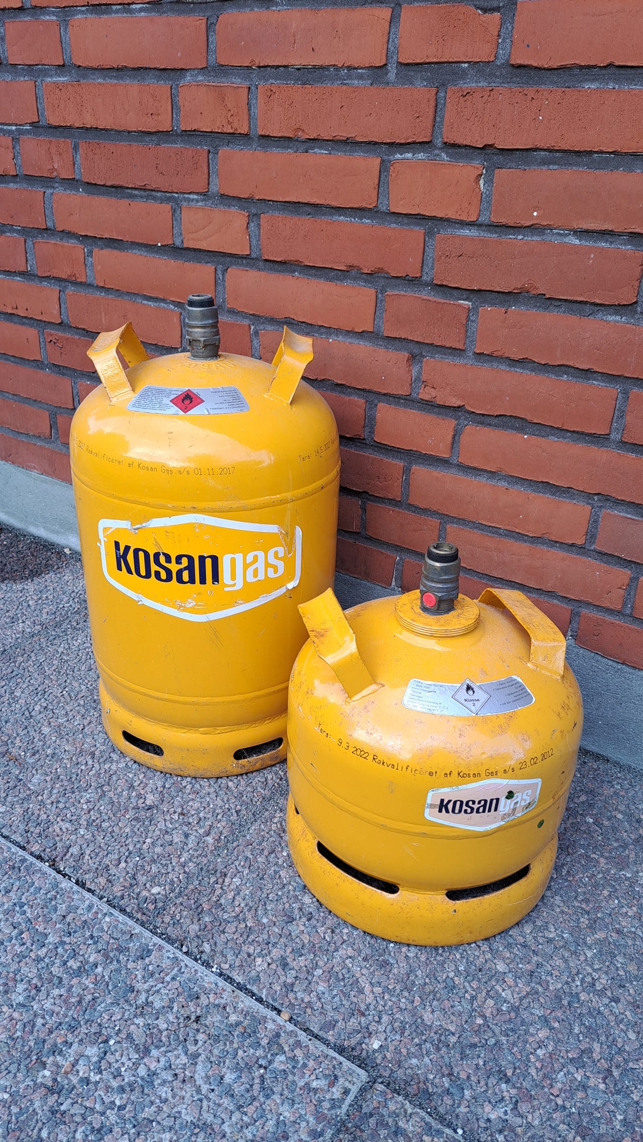 Gasflaske, tom | DBA