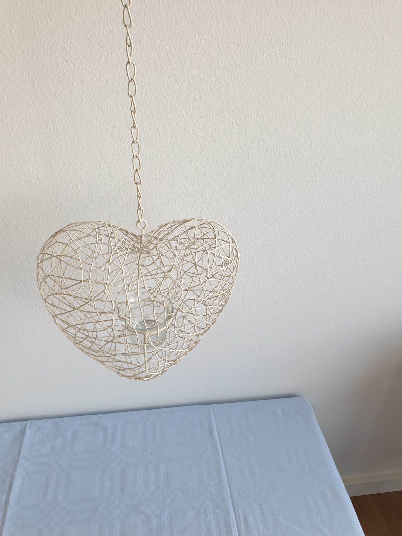 Hjerte hænge lysestage, hjerte lysestage, julepynt hjerte | DBA