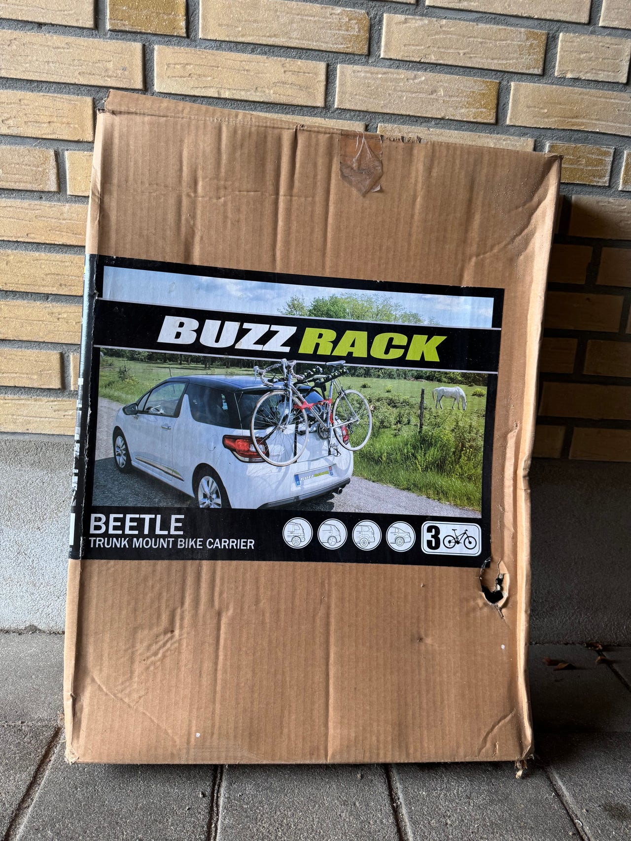 Buzz Rack Beetle Cykelholder til Bagagerum 3 Cykler | DBA