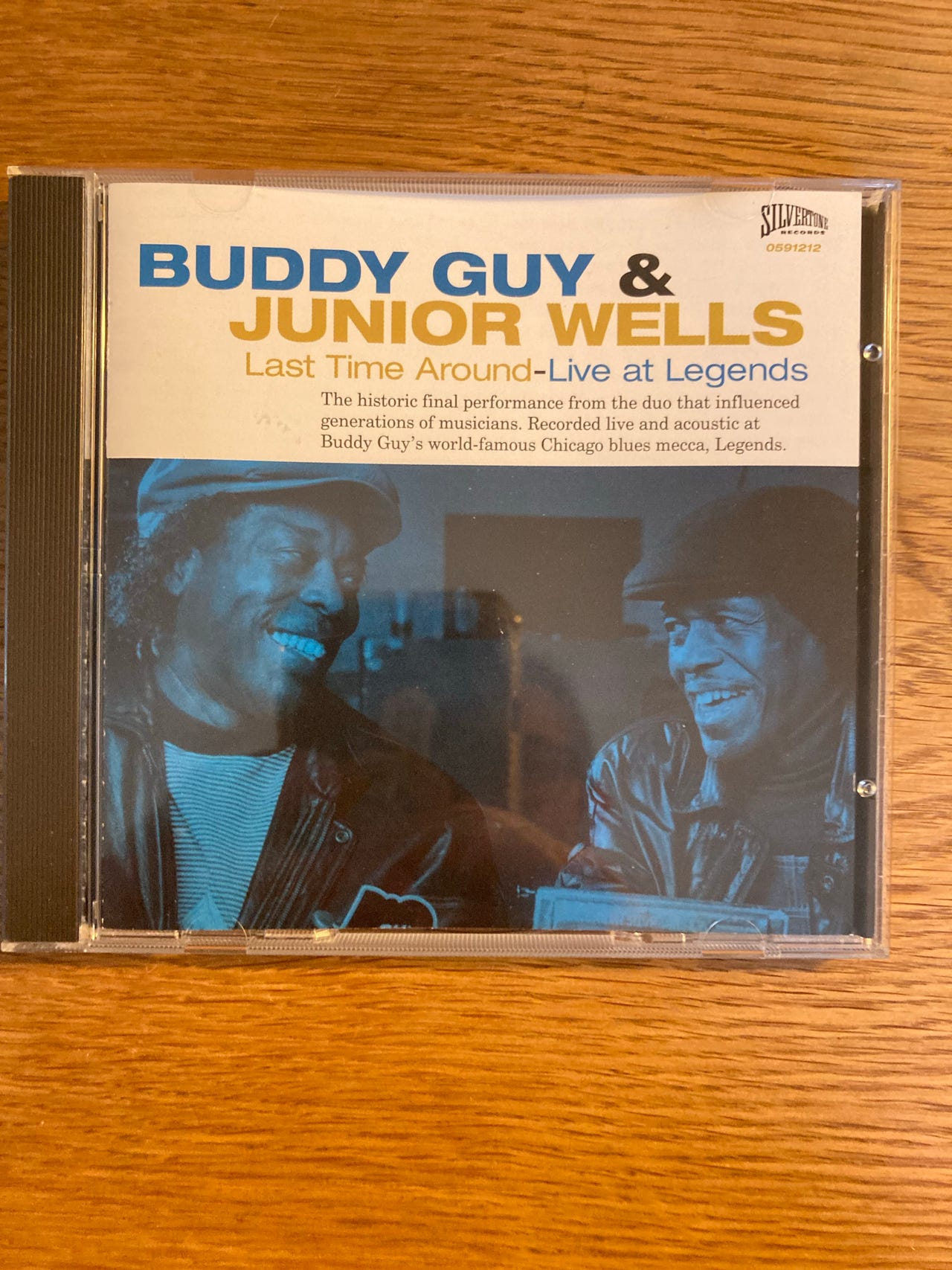 Buddy Guy & Junior Wells Last Time Around Live CD | DBA