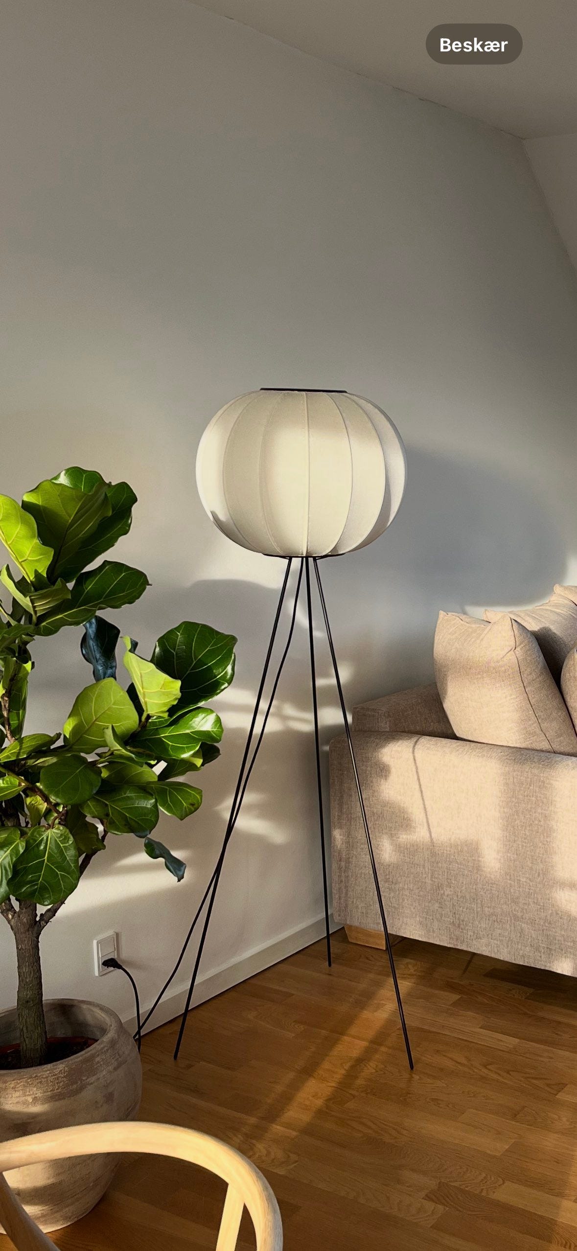 Made by hand - dansk designerlampe | DBA