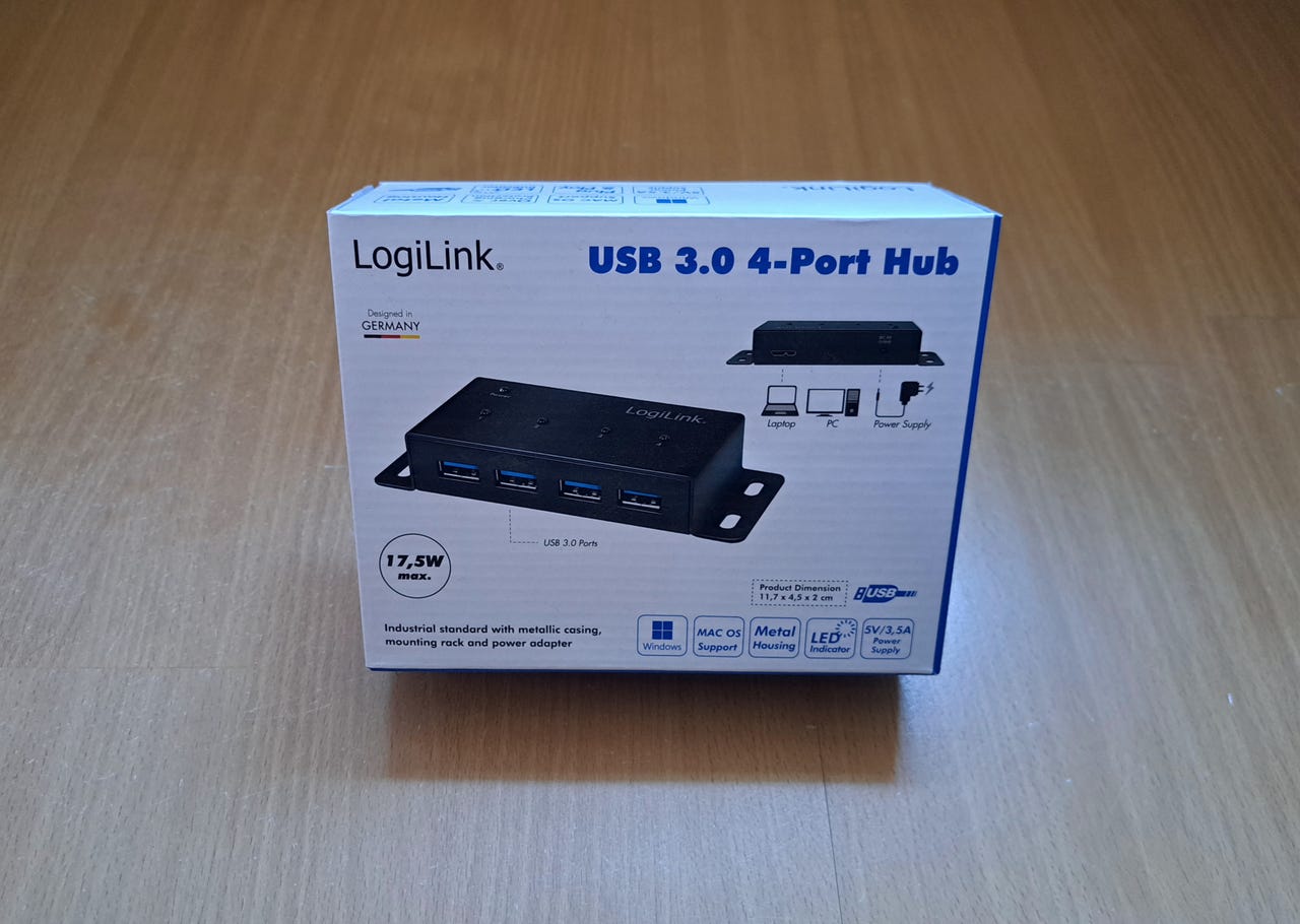 Logilink USB 3.0 4-port usb hub | DBA