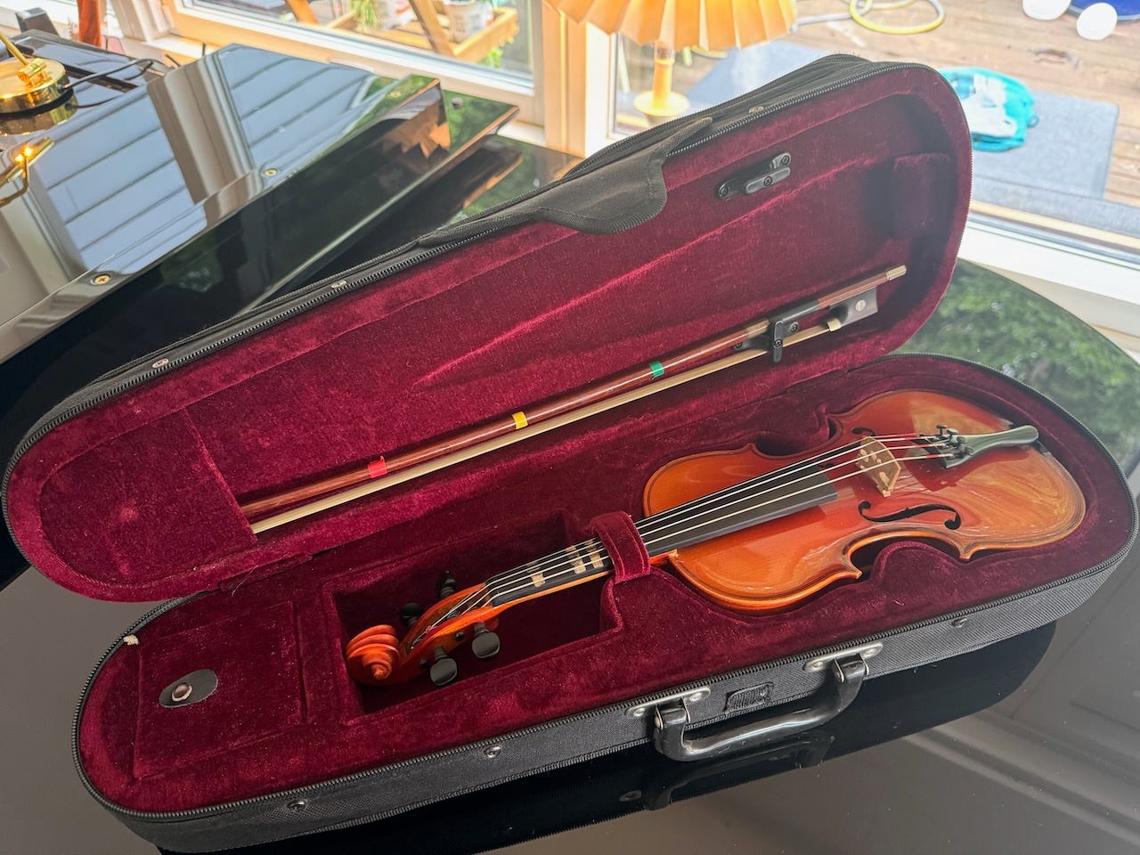 NY PRIS - 1/8 Violin – Roderich Paesold (Bubenreuth) - godt begynderinstrument | DBA