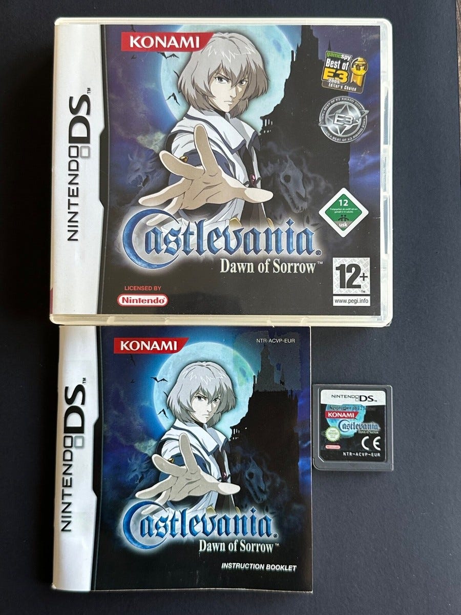 Konami Castlevania Dawn of Sorrow Nintendo DS spil | DBA