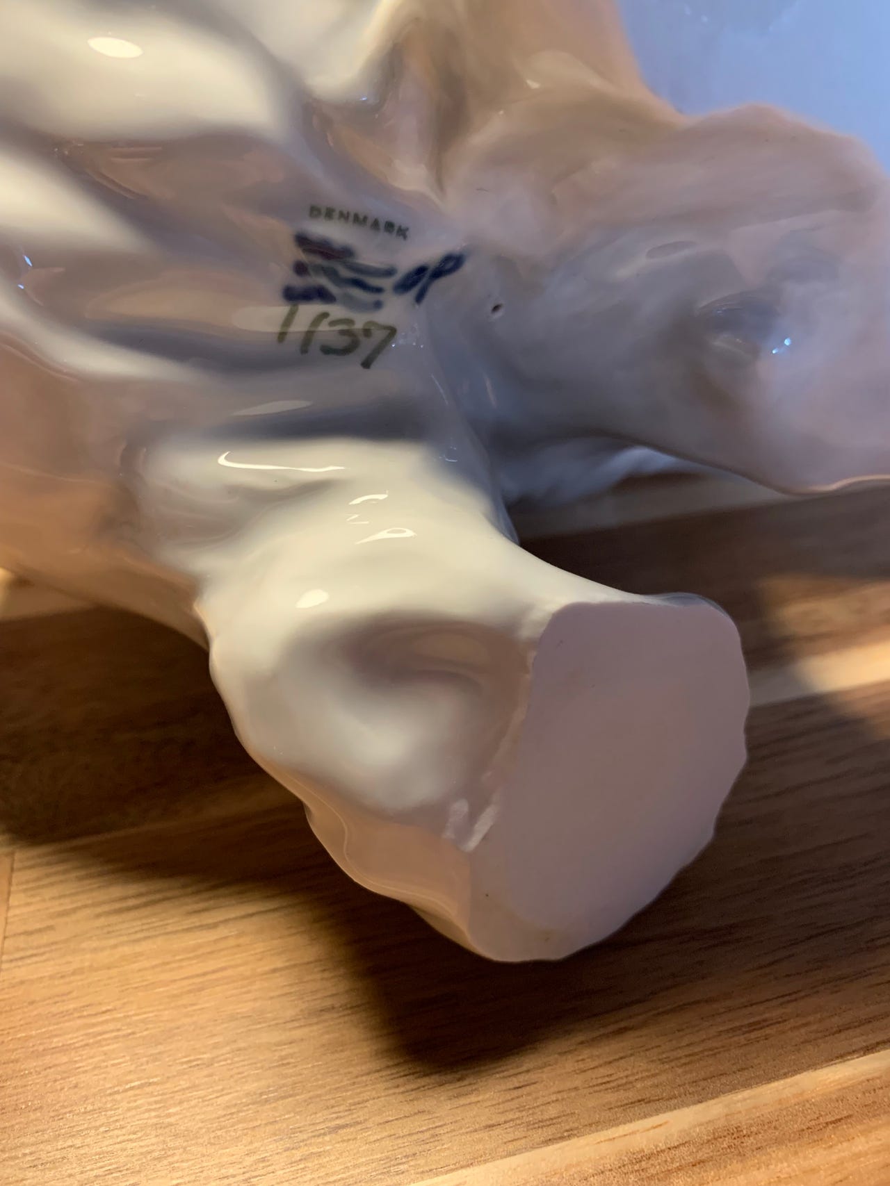 Kongelig porcelæn Isbjørn Figur 1137 Porcelæn | DBA