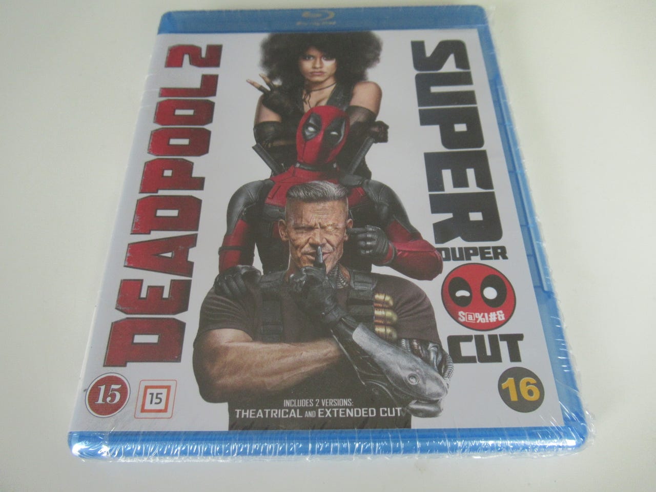 Marvel Deadpool 2 Blu-ray Super Cut Ny Uåbnet | DBA