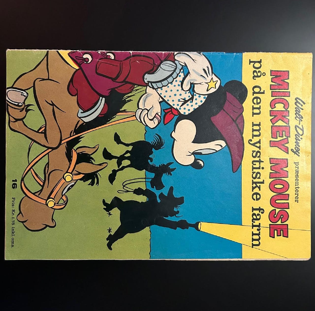 Mickey Mouse På Den Mystiske Farm, Walt Disney Præsenterer Nr. 16 1966 ...