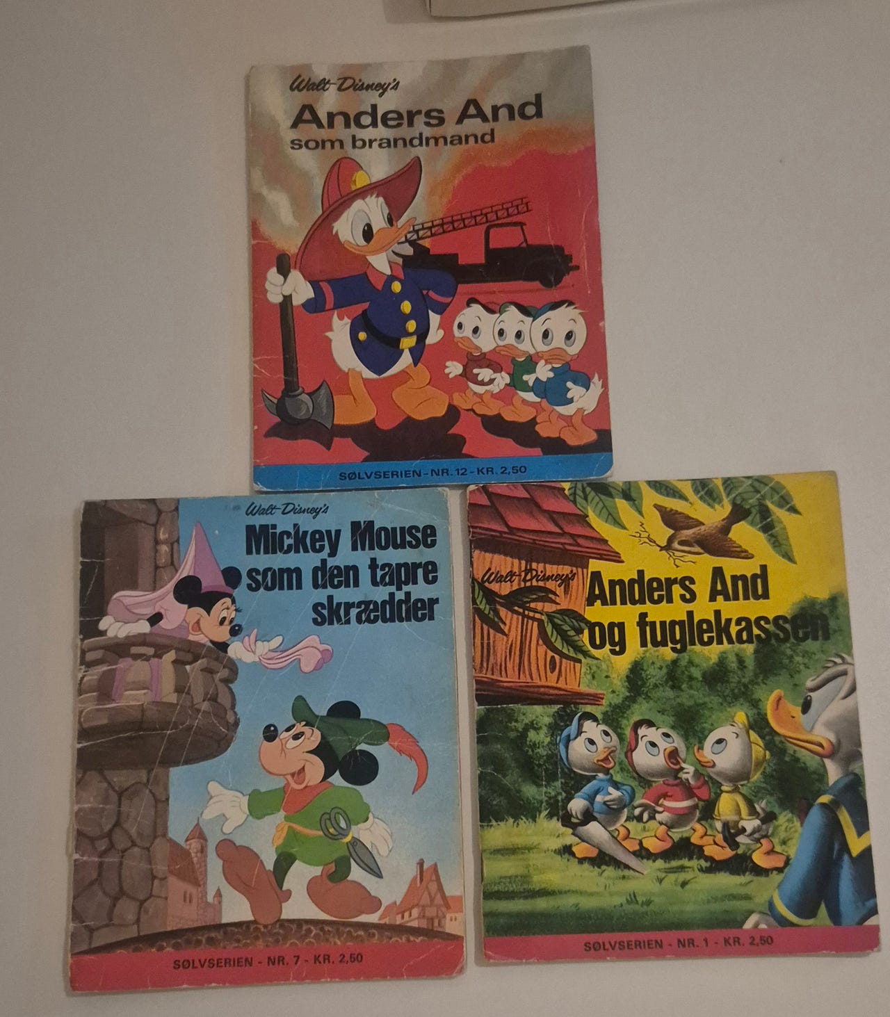 Disney Sølvserie 1972 – 3 klassikere til samleren | DBA