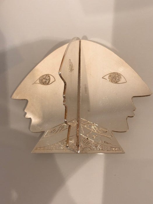 Christofle - Skulptur, Time, Trinity et la Prudence - 6.5 cm ...