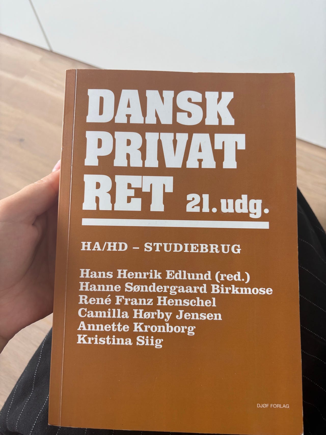 Dansk Privat Ret 21. udg. Studiebrug | DBA