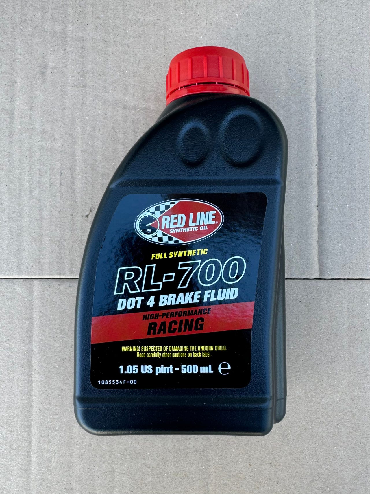 Red Line RL-700 DOT 4 Brake Fluid High Performance Racing 500ml | DBA