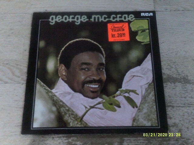 George McCrae Vinylplade LP | DBA