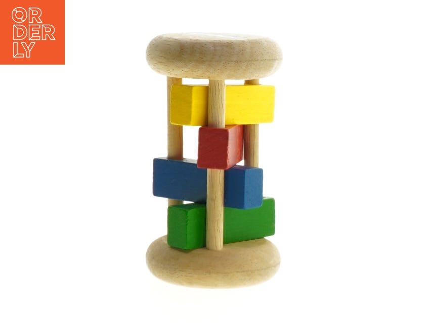Træ rangle fra Bambino (str. 12,5 cm) | DBA