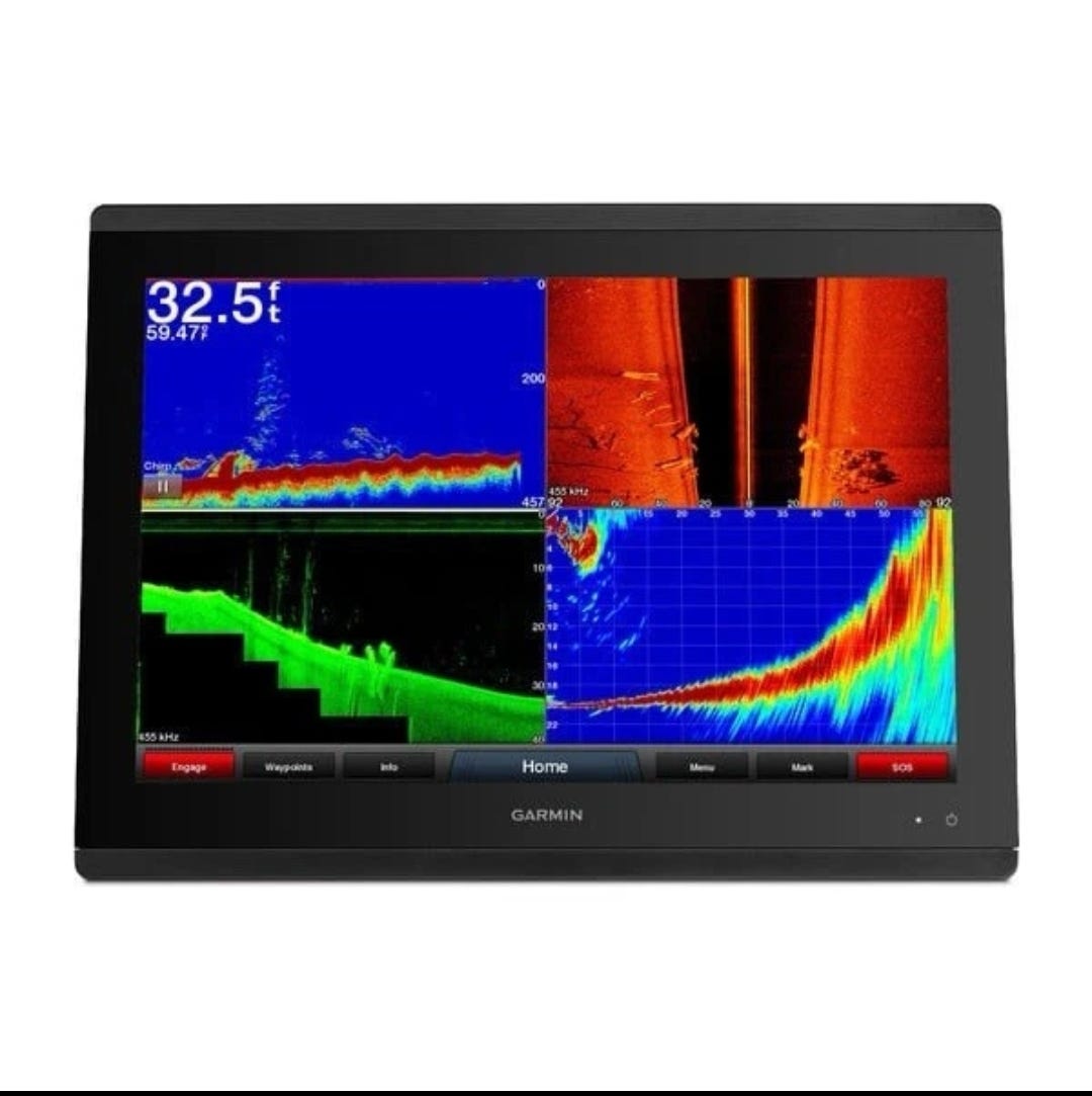 Garmin GPSMAP 8617 Touchscreen Chartplotter System Set Volvo Penta ...