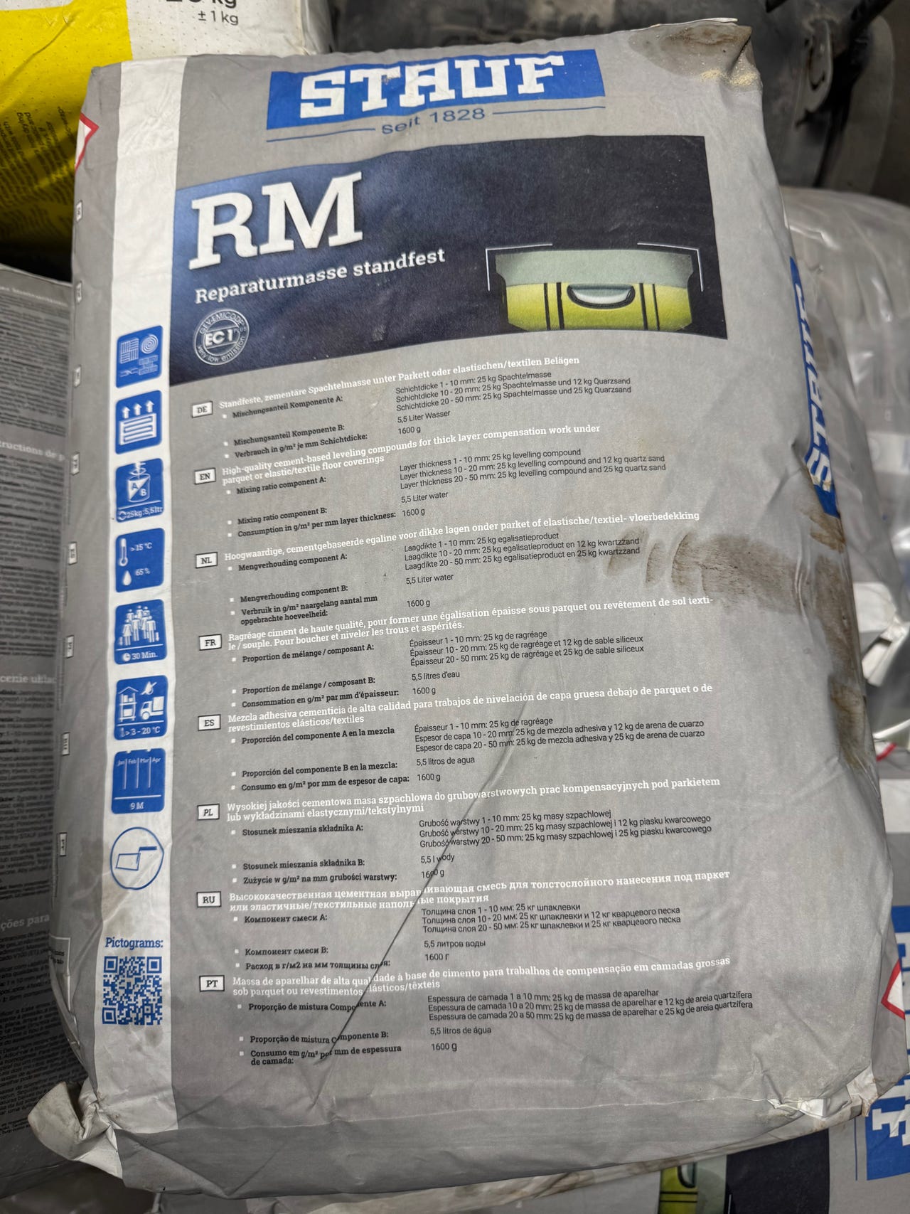 Stauf RM Cementbaseret Spartelmasse | DBA