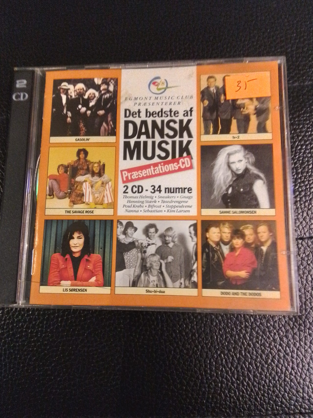 Det bedste fra dansk musik præsentations cd | DBA