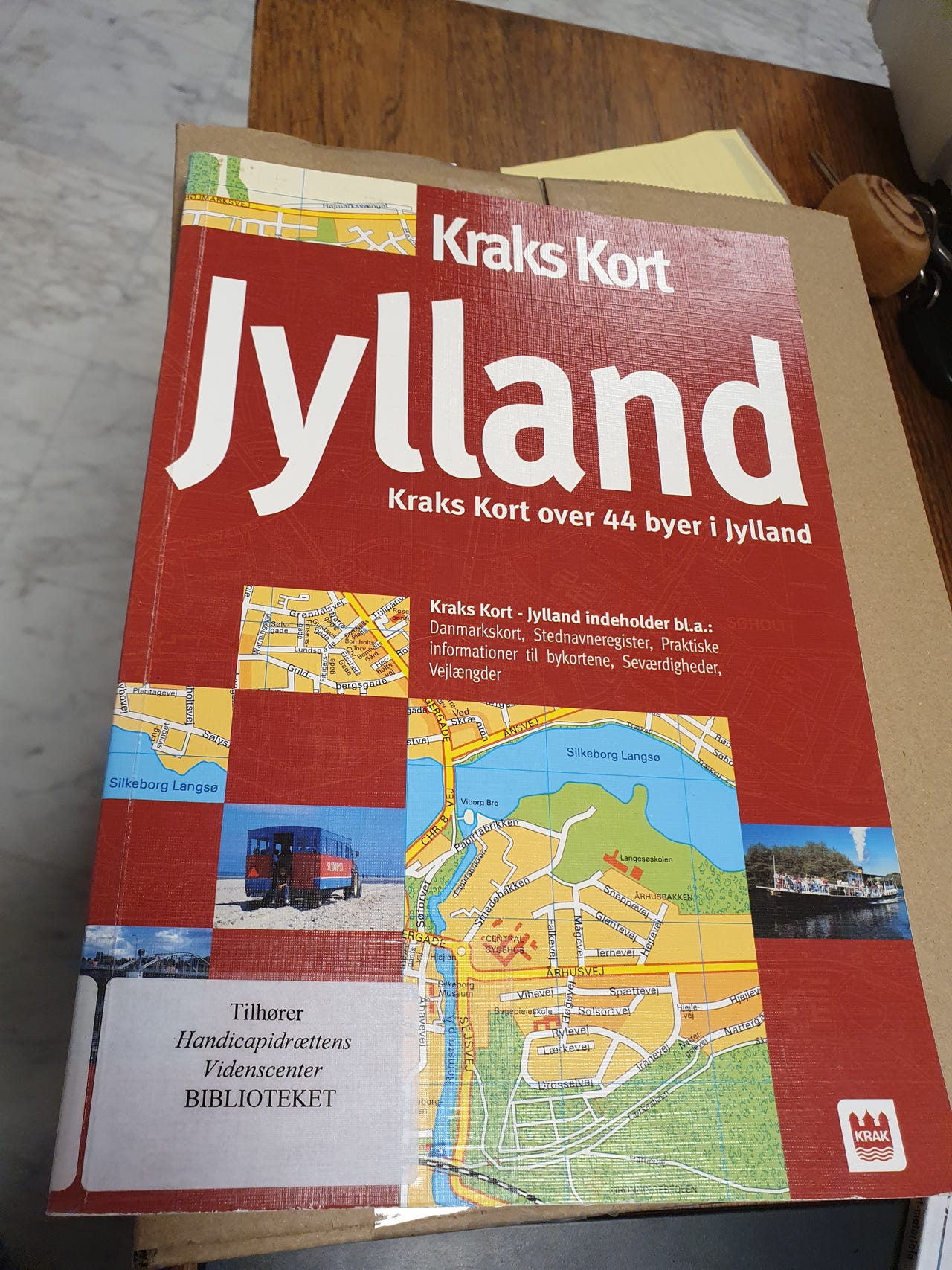 Kraks kort Jylland | DBA