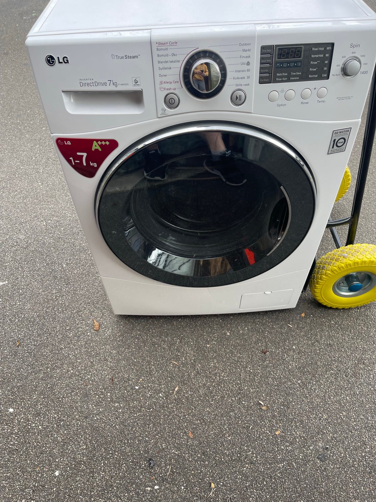 LG Direct Drive Frontbetjent Vaskemaskine 7 kg Hvid | DBA