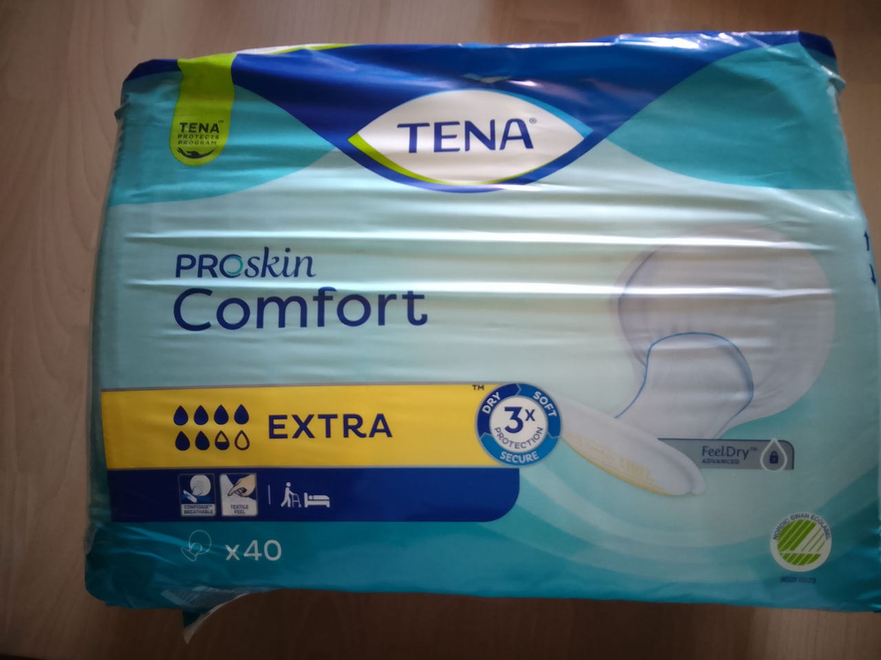 TENA ProSkin Comfort Bleier Extra Størrelse L 40 stk | DBA
