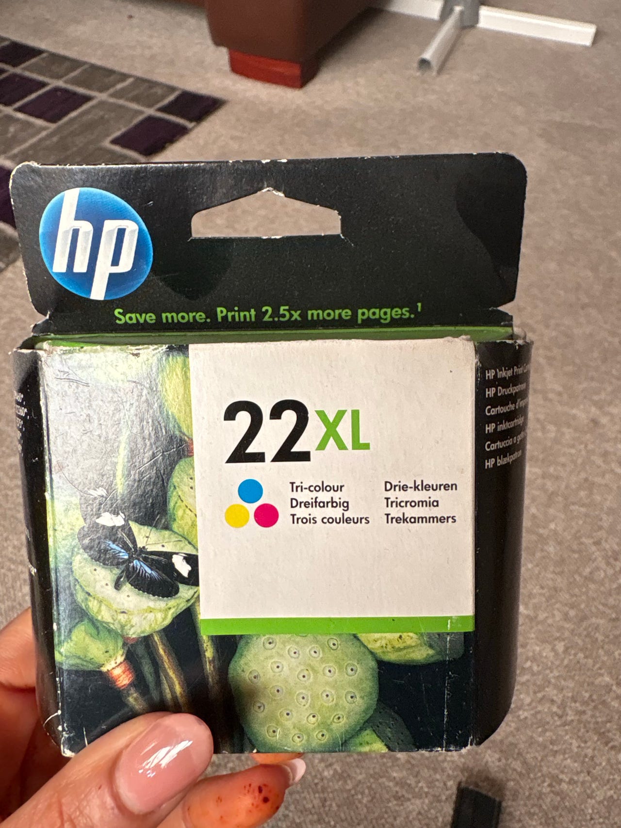 HP 22XL Blækpatron 16-farver | DBA