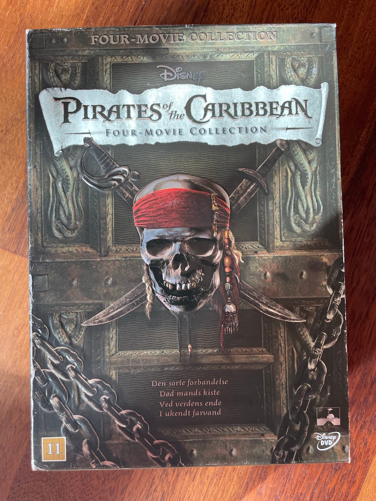 Pirates of the Caribbean Four-Movie Collection DVD Box Set | DBA