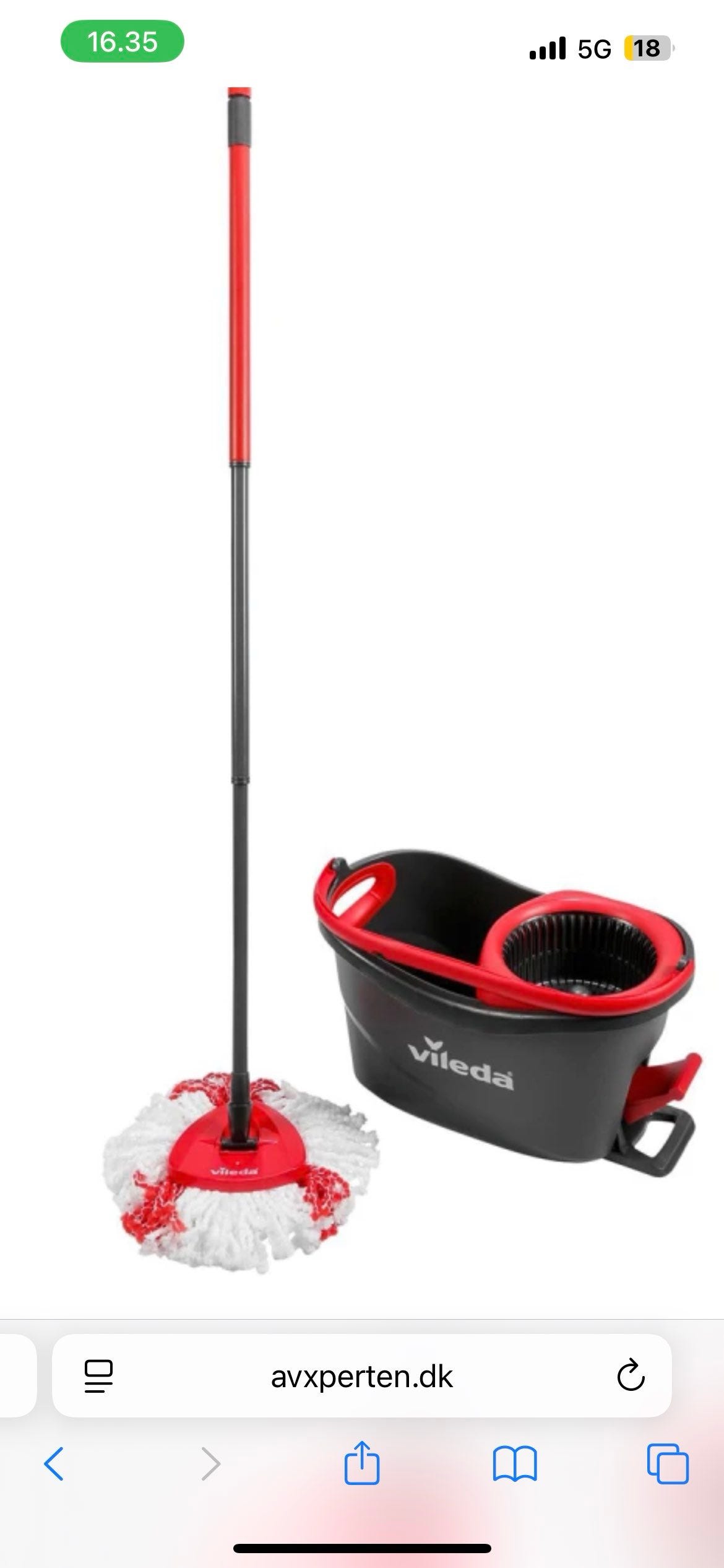 Vileda Easy Wring Moppe | DBA