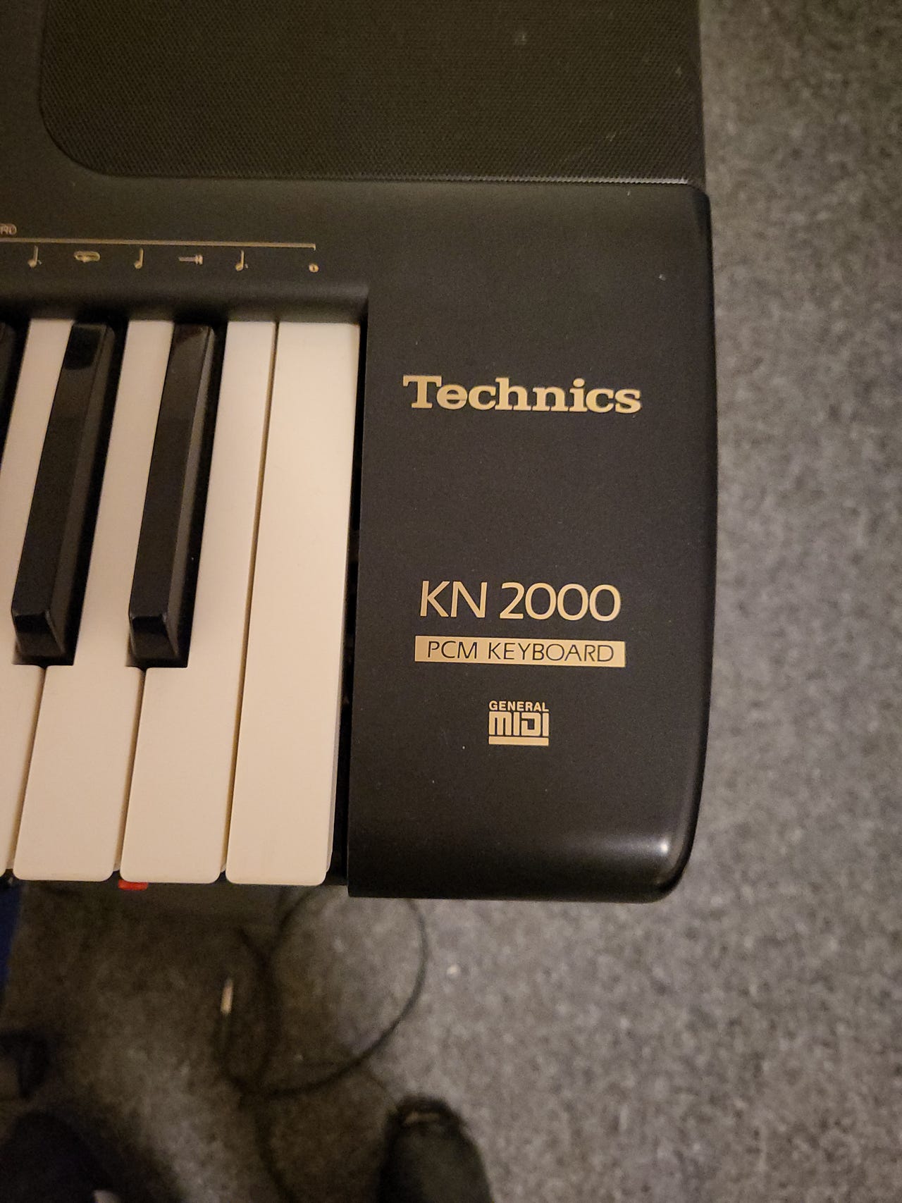 Technics KN 2000 Keyboard MIDI 61 tangenter sort | DBA