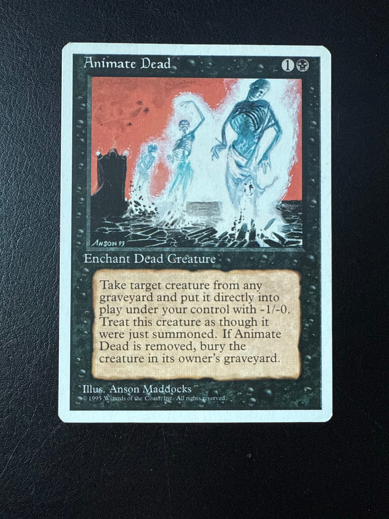 Magic the Gathering (MTG): Animate Dead (Fourth Edition) | DBA