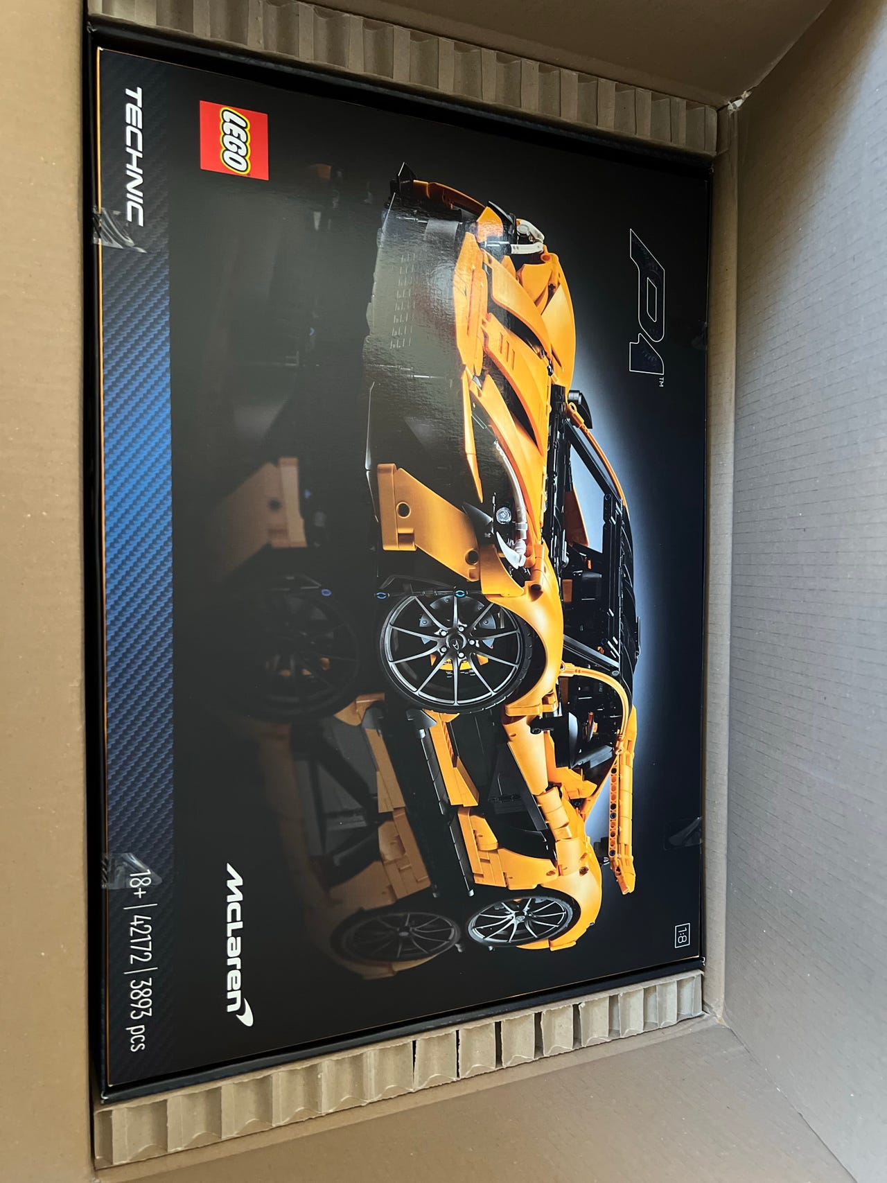 LEGO Technic McLaren P1 Modelbil Byggesæt 42172 | DBA