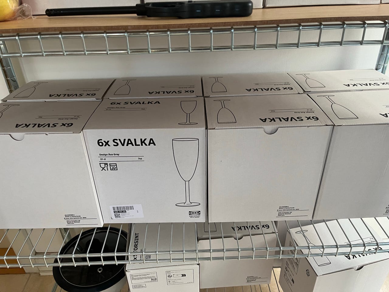 IKEA SVALKA Champagneglas 66 stk. klar glas | DBA