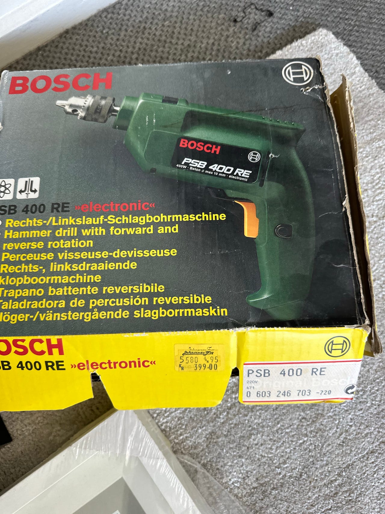 Bosch PSB 400 RE Slagboremaskine | DBA