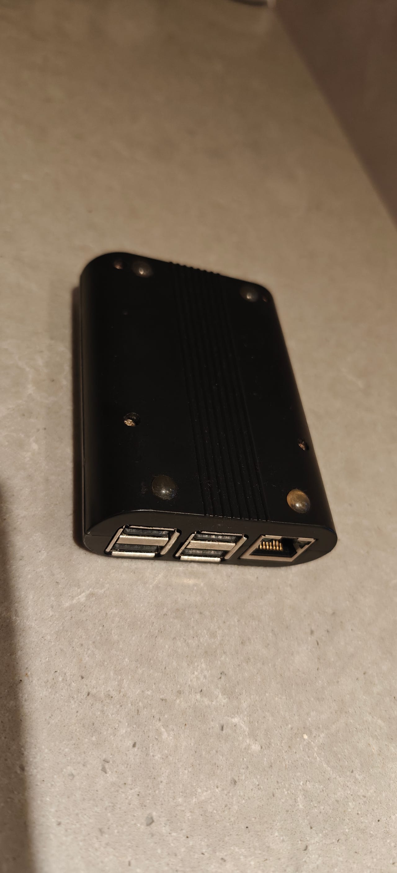 Raspberry Pi Model B+ Mini-computer Grøn PCB Sort kabinet | DBA