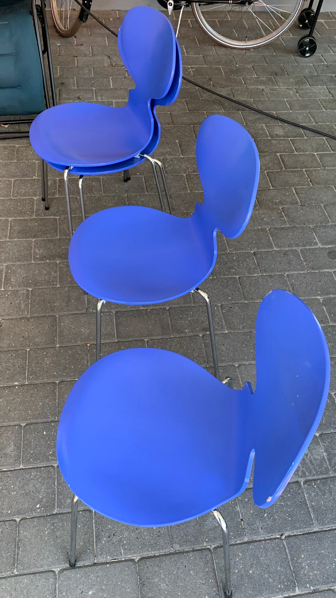 4 stk MYREN STOL AF ARNE JACOBSEN? Pris pr stk | DBA