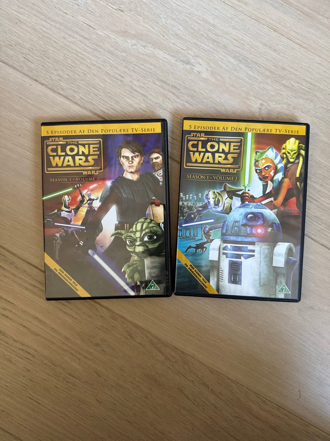 Star Wars Clone Wars DVD Sæson 1 volume 1-2 | DBA