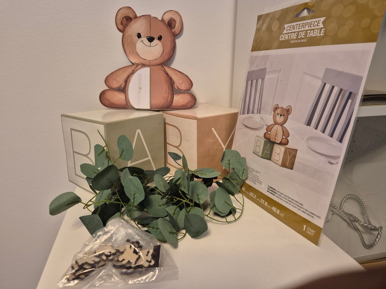 Pynt til navngivning/dåb/fødselsdag/babyshower | DBA