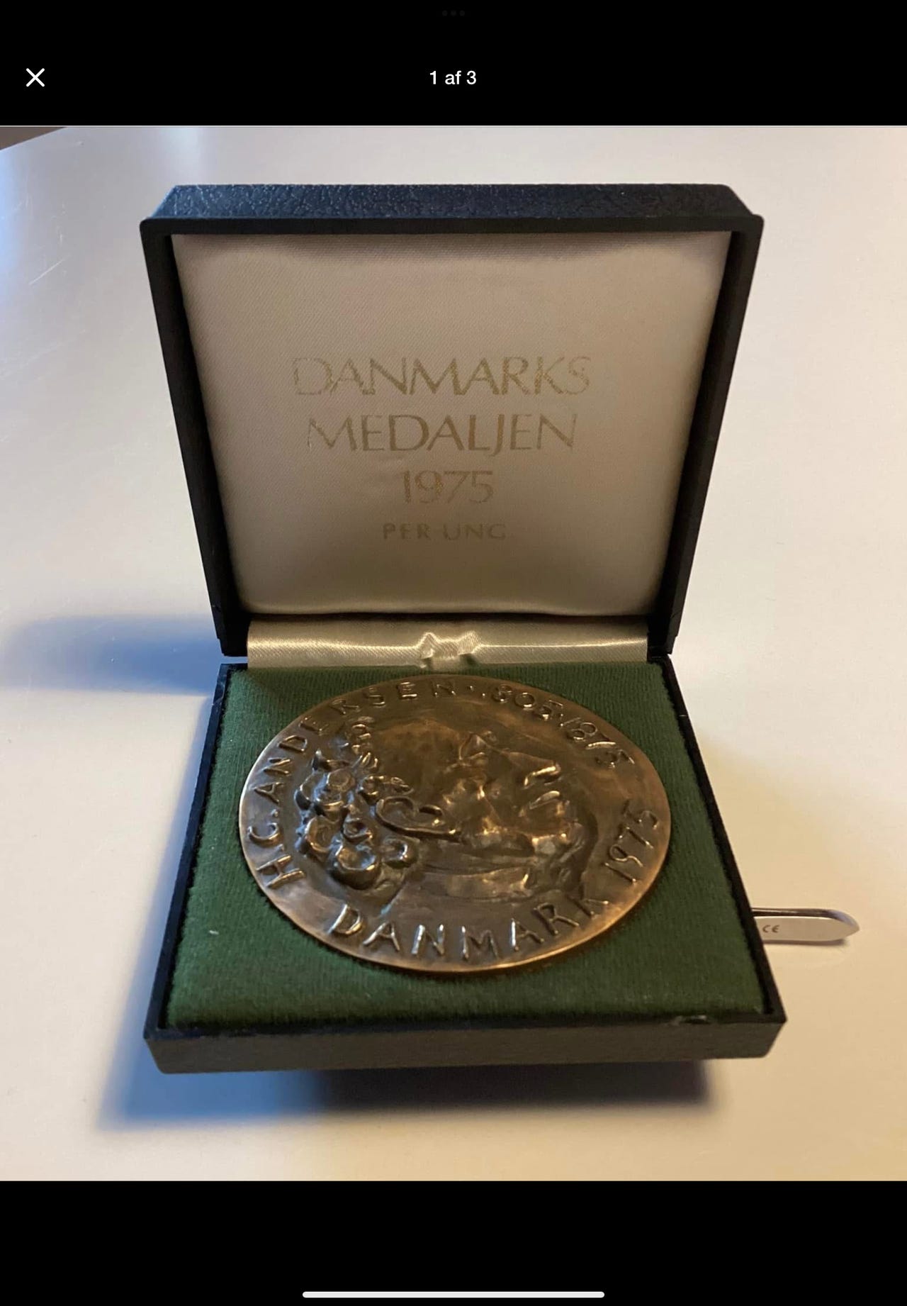 Danmarks medaljen 1975. Per Ung | DBA