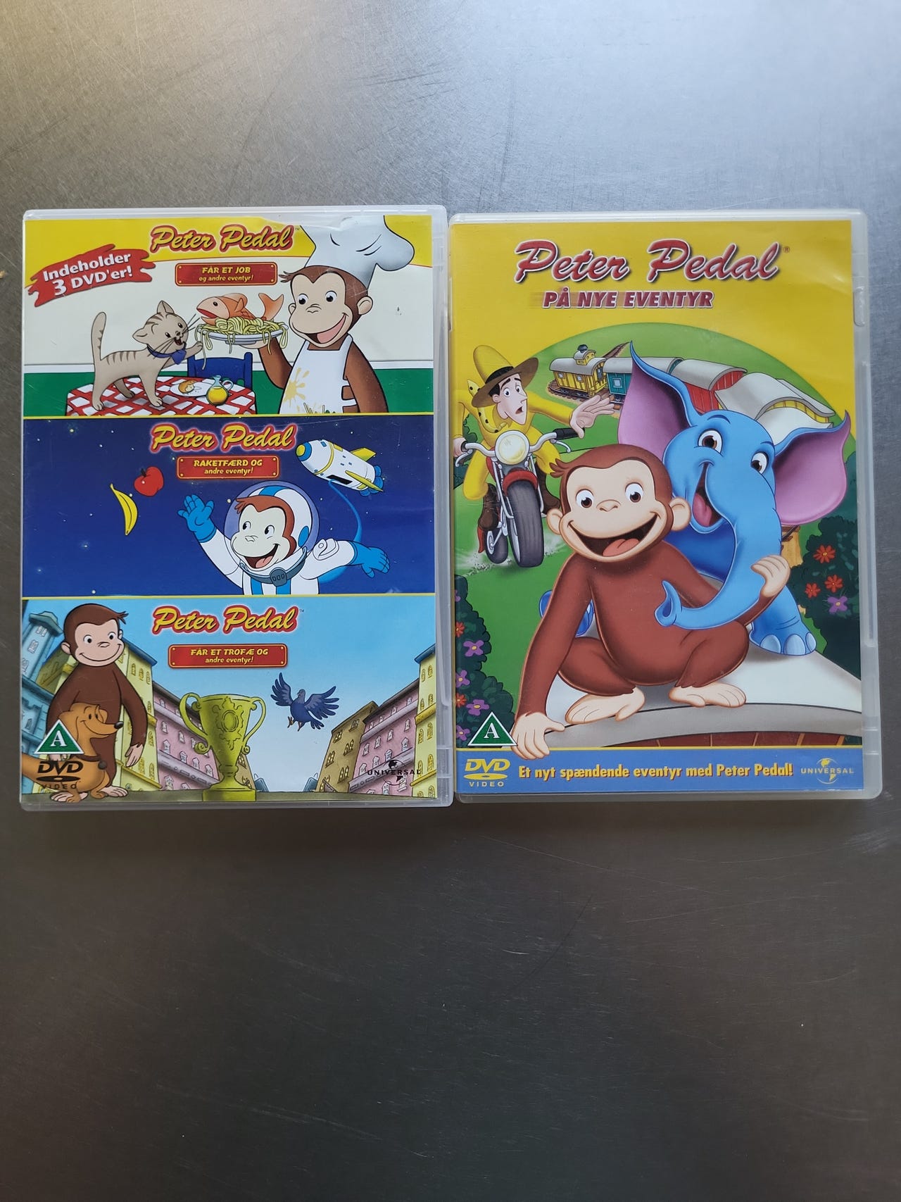 Peter Pedal DVD Børnefilm 4 Film | DBA