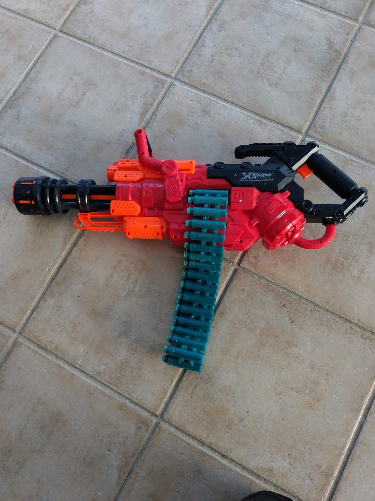 Xshot nurf minigun | DBA