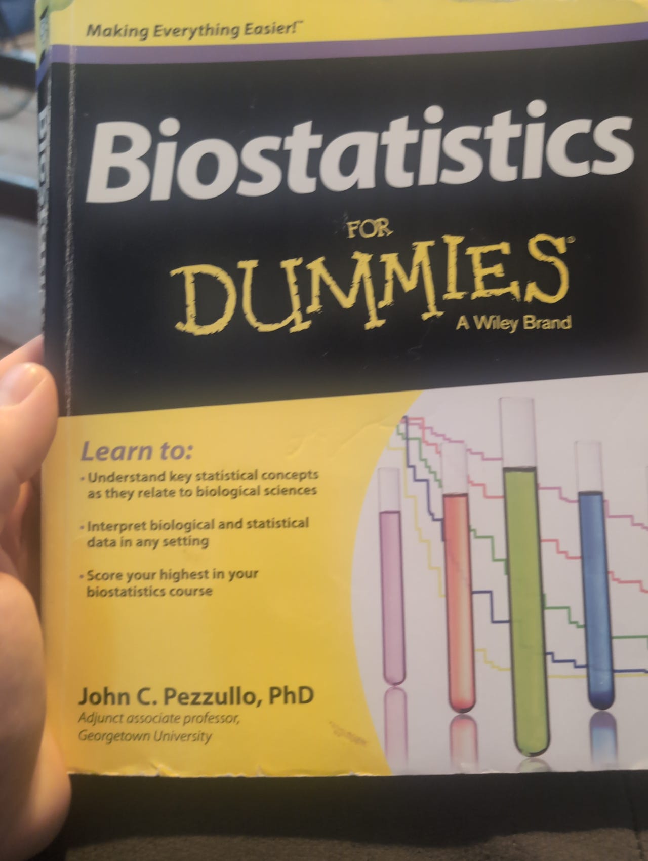 John C. Pezzullo Biostatistics for Dummies Bog | DBA