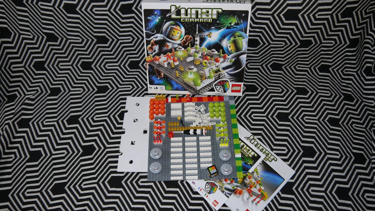 Lego 3842, Lunar Command fra år 2009, komplet. | DBA