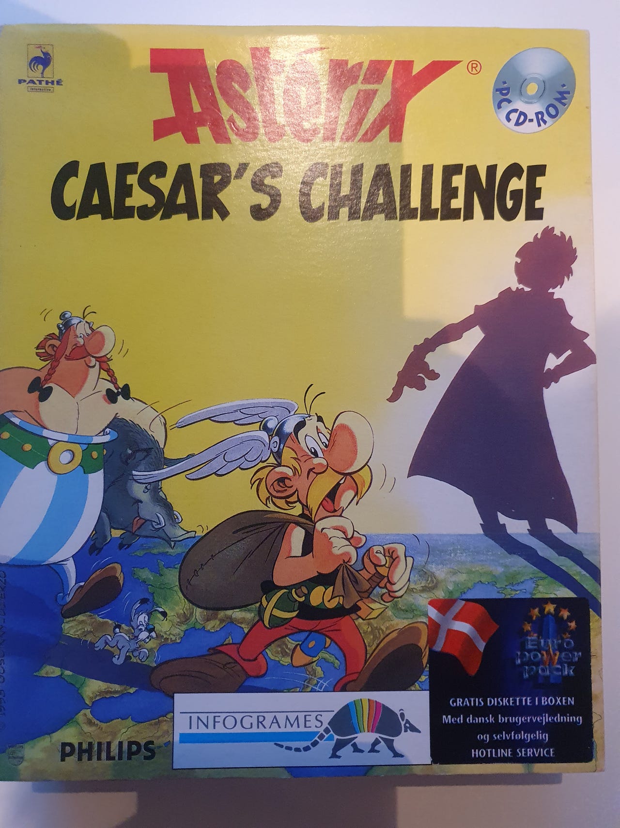 Astérix: Caesar’s Challenge (PC, 1995) – Big Box – komplet EU-udgave | DBA