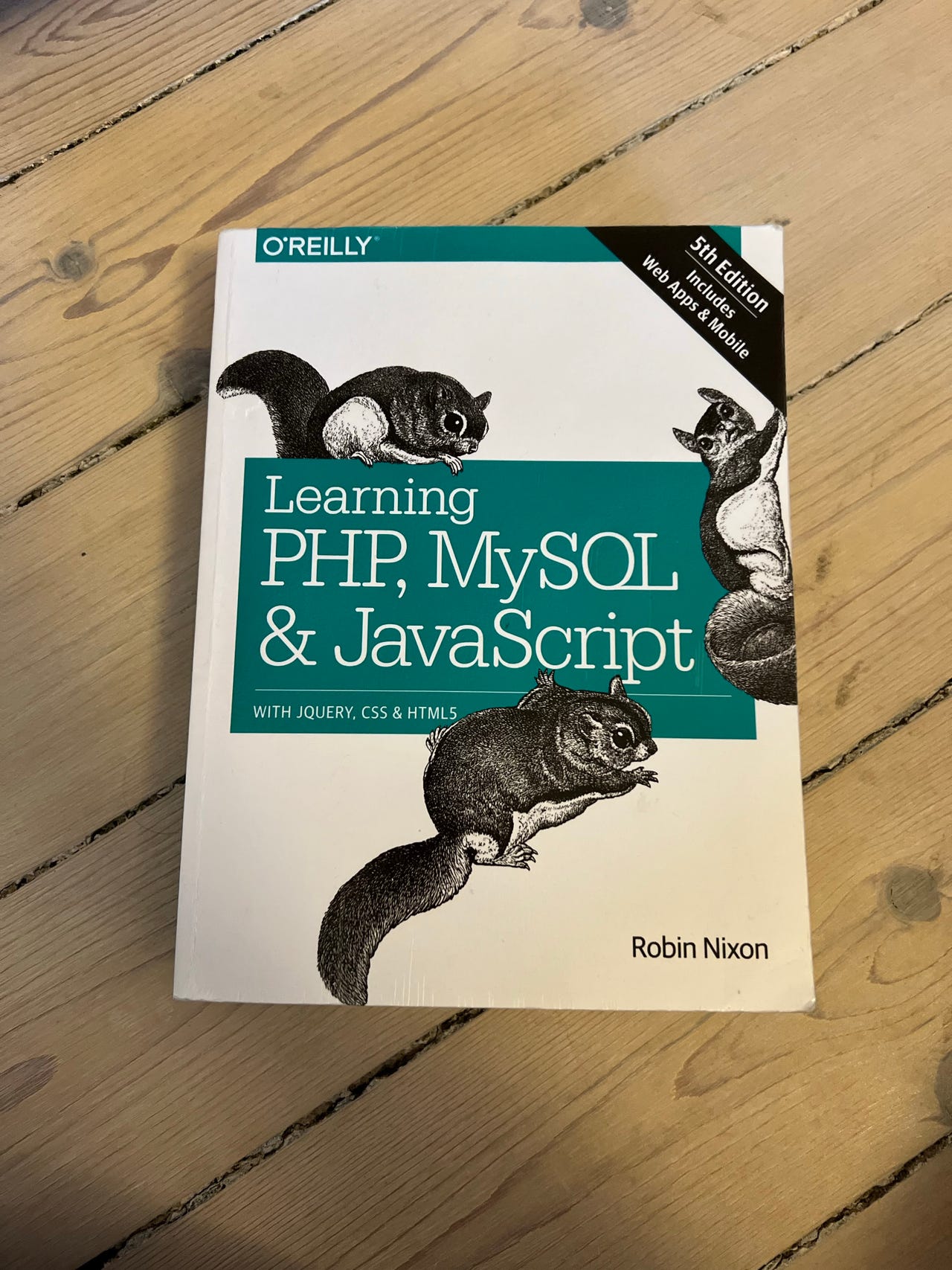 O'Reilly Learning PHP, MySQL & JavaScript Bog Informationsteknologi | DBA