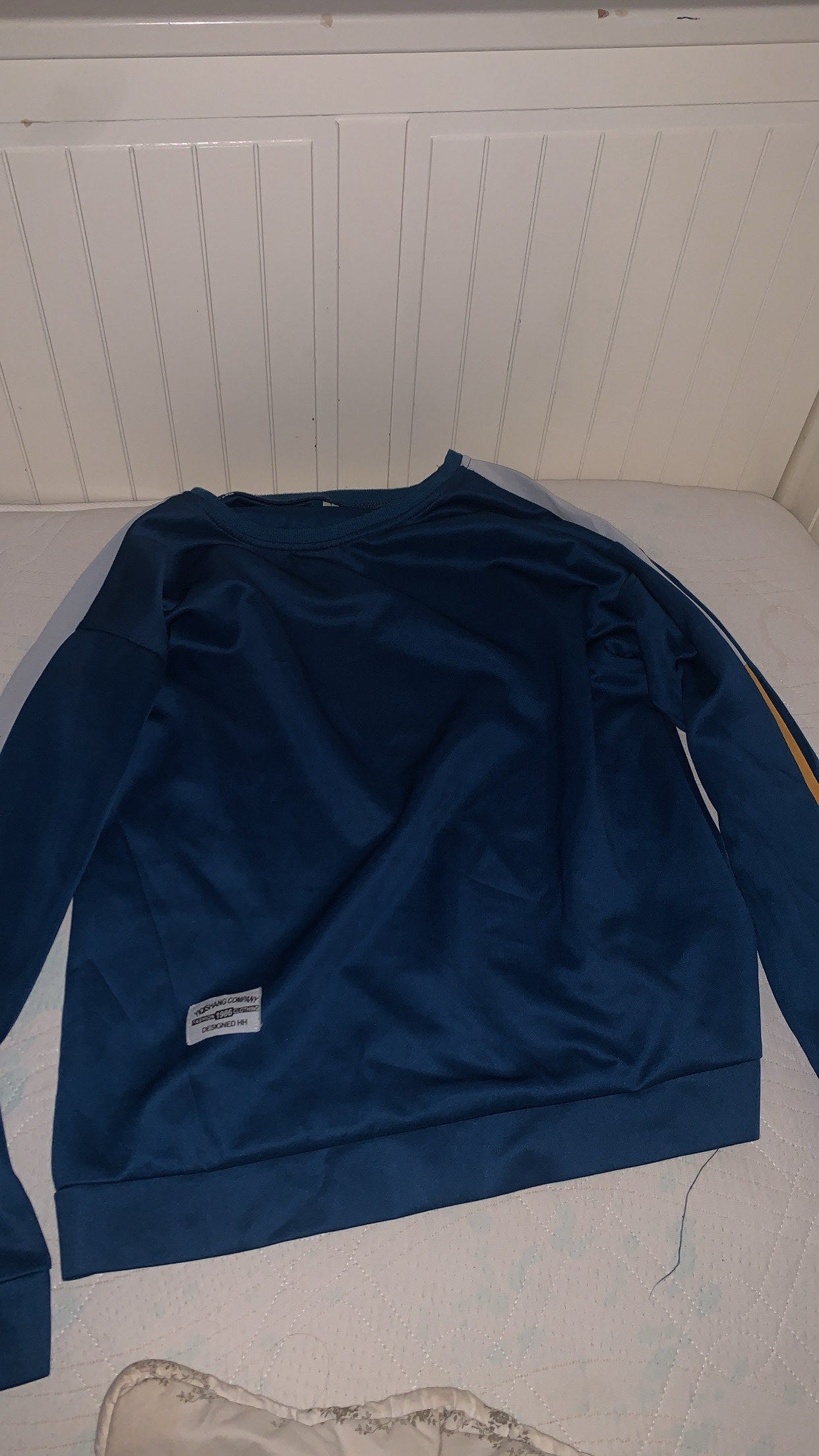 Blå hvid gul trøje | DBA